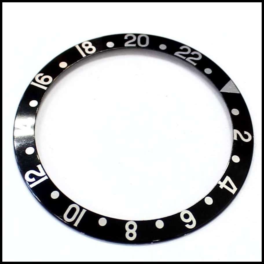 ROLEX Genuine GMT Master Bezel Disc 16710 16700 Parts Rolex Black | eBay UK