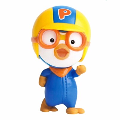 PORORO Real Figure Running PORORO Korean Animation Toy Character | eBay