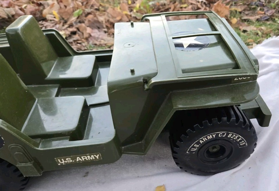 Vtg Empire Action Figure US ARMY 1973 Combat Jeep & 1976 Trailer | eBay