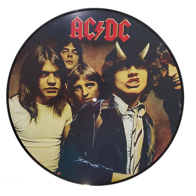 AC/DC - Band Photo Picture Disc - Real Vinyl 12" - Upcycled Wall Art | eBay
