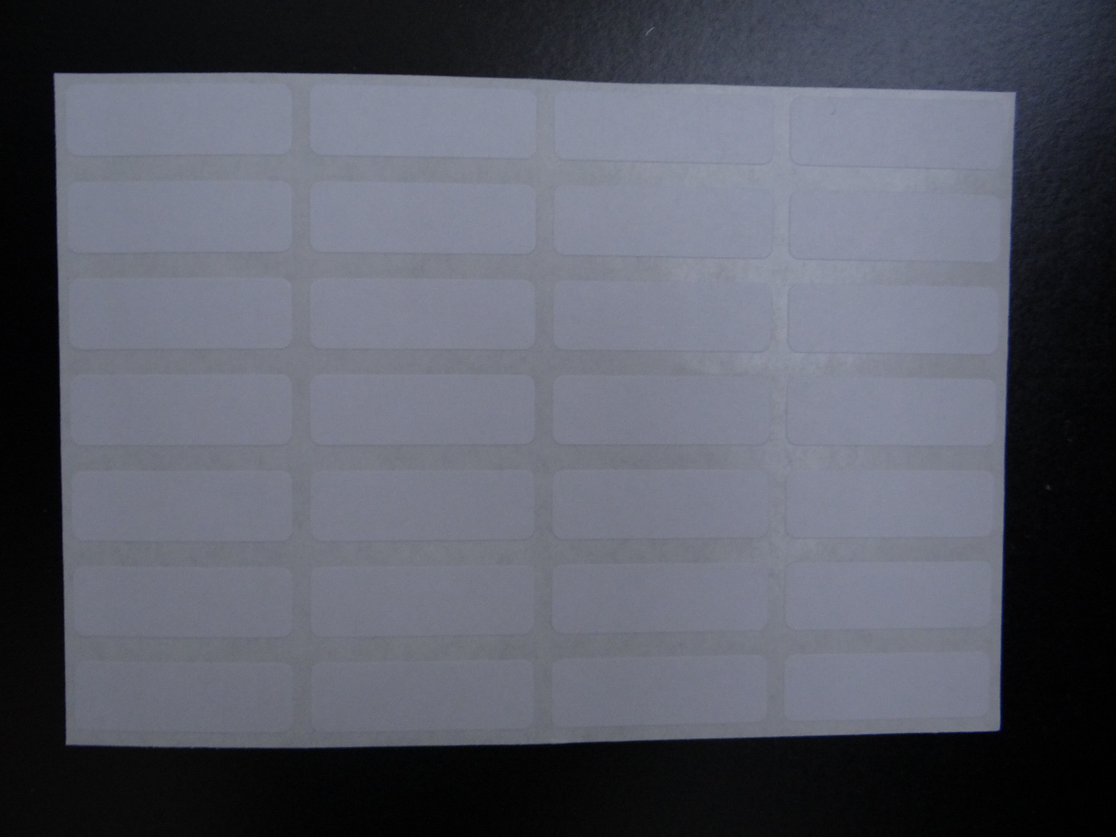 70 Small White Sticky Labels Price Stickers Blank Self Adhesive 12mm x ...