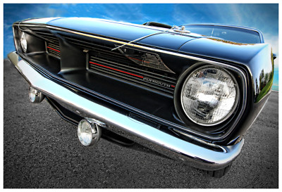 1970 Plymouth Cuda 440 Print 13x19 383 426 HEMI V8 Mopar Barracuda RTS ...