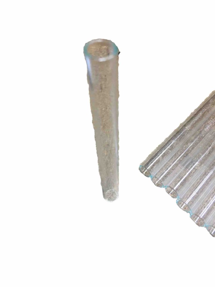 (12 Pack) 4" Inch Clear Pyrex Glass Blowing Tube 10mm OD 8mm ID 1mm ...