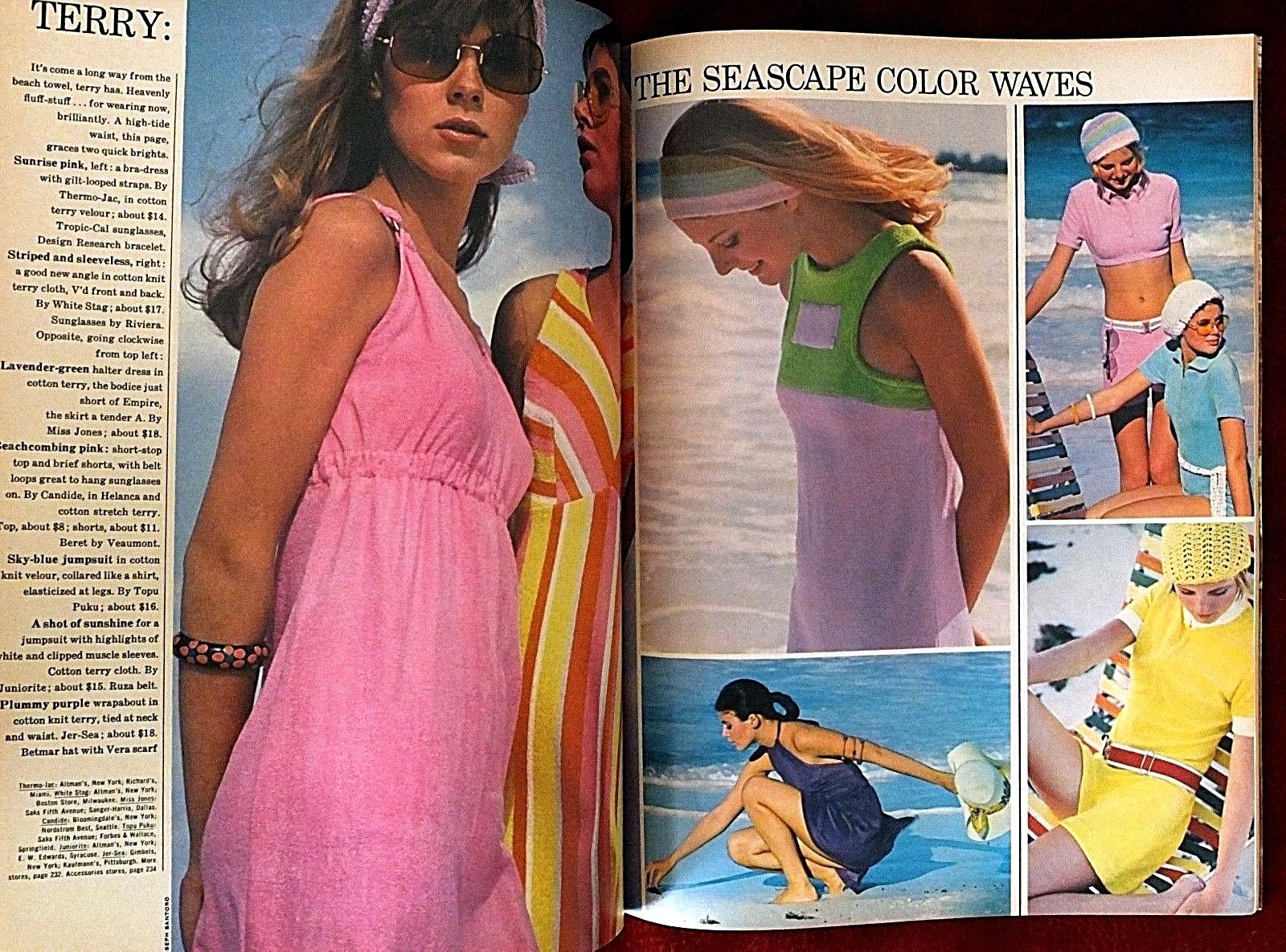Seventeen Magazine ~ April 1969 ~ Lucy Angle Michael York Summer ...