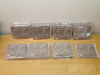 Troops Direct Emergency Survival Blanket Wrap Lot of 75 | eBay