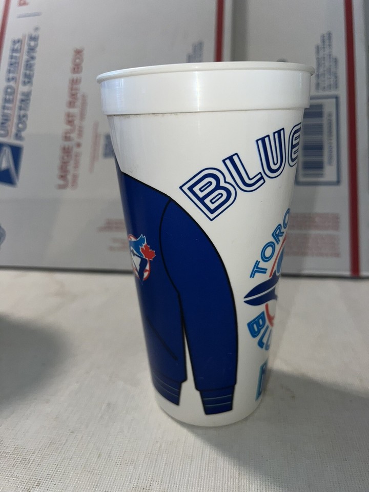 VINTAGE TORONTO BLUE JAYS PLASTIC ICEE CUP 6-1/2'' TALL SOUVENIR CUP ...