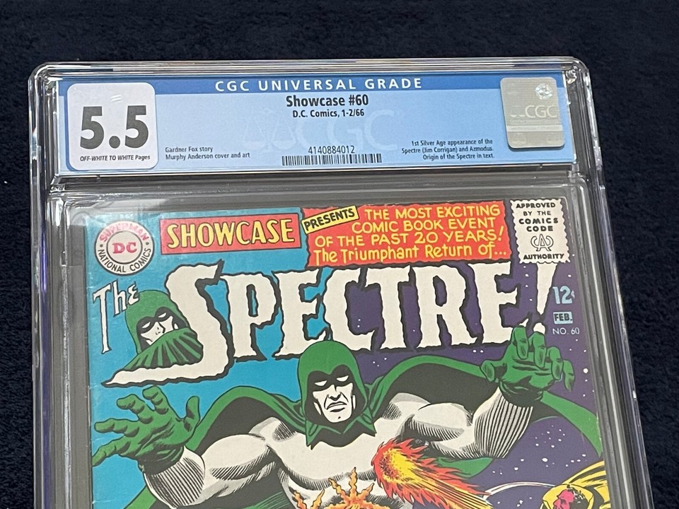 Showcase #60 (Jan-Feb 1966) Graded 5.5 OFF-WHITE TO WHITE by CGC The ...