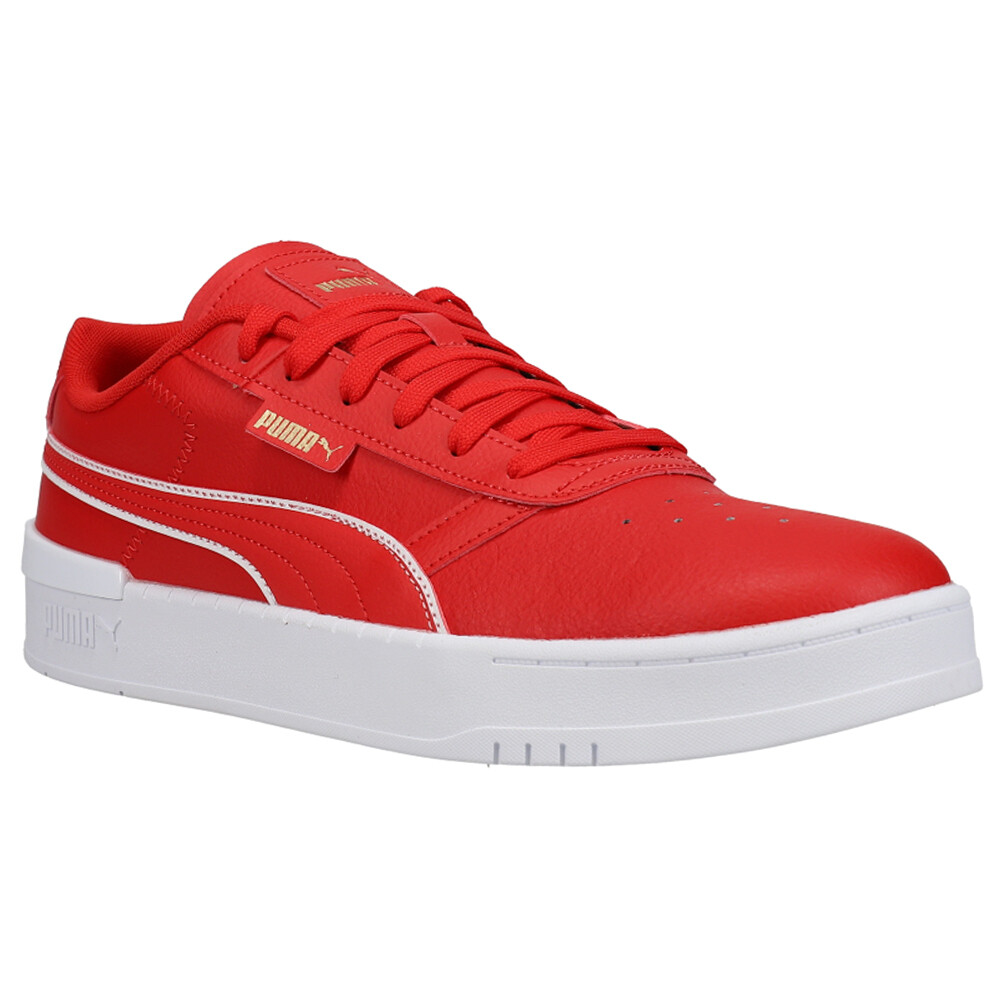 PUMA Clasico Lace Up Mens Red Sneakers Casual Shoes 387095-01 | eBay