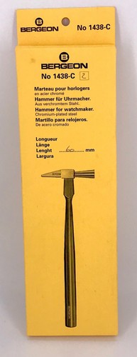 BERGEON 1438-C 2 Wood Hammer 60mm Watchmaker Tool Watchmaker Tools 3WC ...