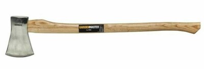 Gardenmaster TIMBER HANDLE AXE 2Kg Polished Head, Hardened & Tempered ...