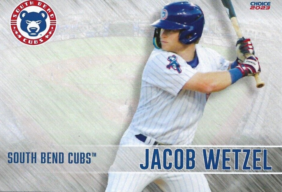 2023 South Bend Cubs Jacob Wetzel Chicago Cubs | eBay