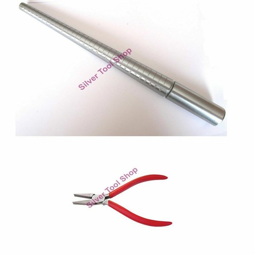 Ring Mandrel A-Z Solid Steel Triblet + Flat Pliers Set for jeweller for ...