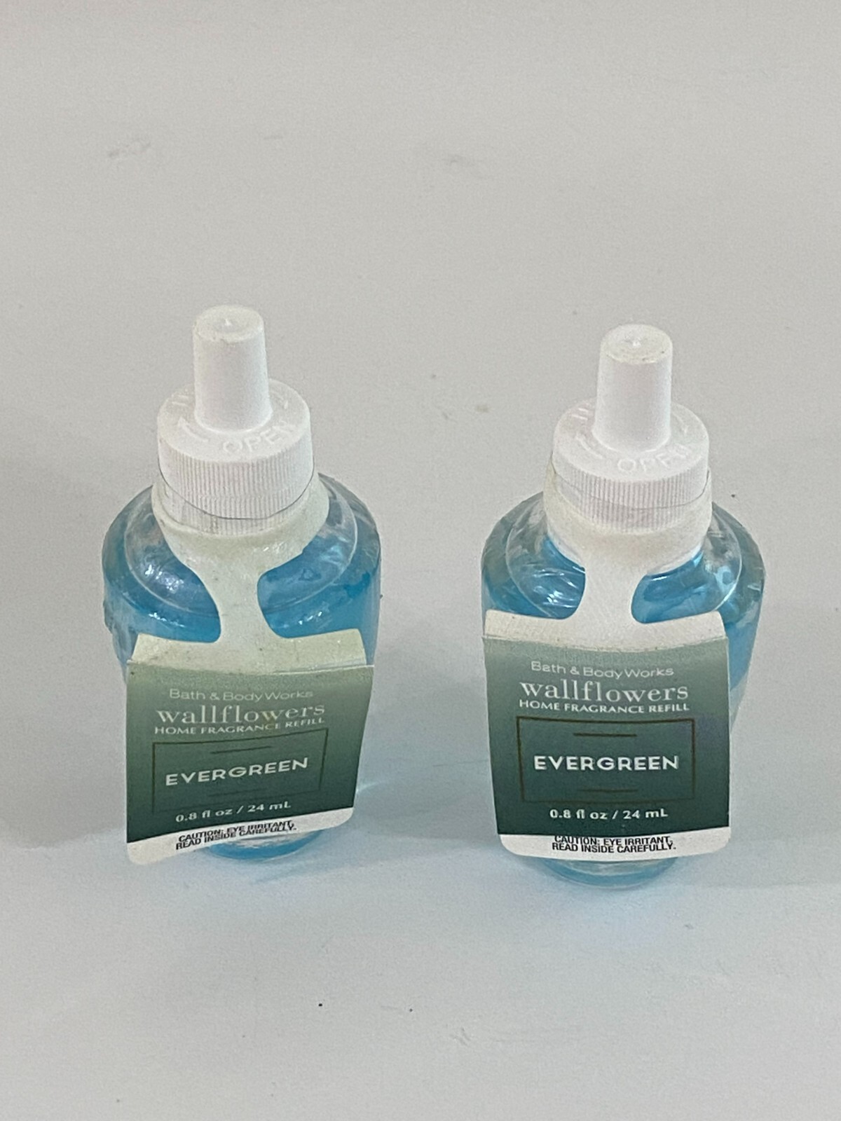 NEW BATH & BODY WORKS EVERGREEN WALLFLOWERS REFILL X 2 FREE SHIP | eBay