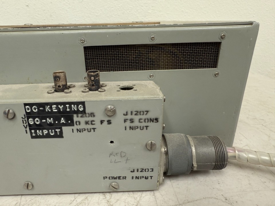 Vintage Homebrew? RTTY TU KTPPR Ham Radio Teletype Equipment Unit | eBay