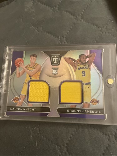 2025 - DALTON KNECHT/BRONNY JAMES JR. Totally Certified Dual Patch ...
