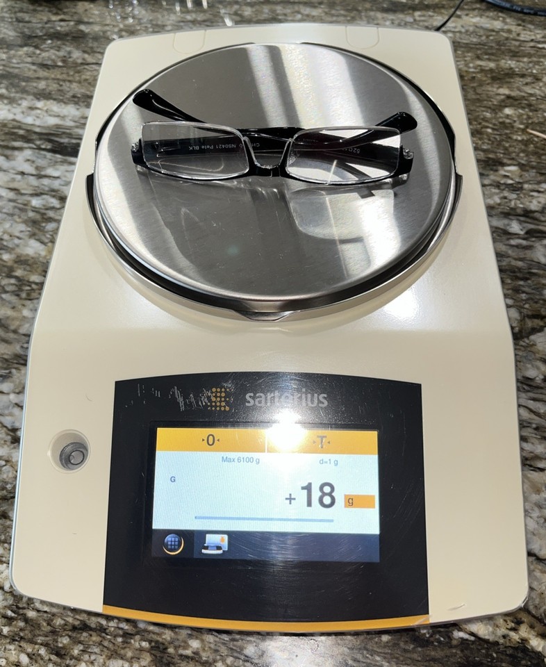 Sartorius Practum 6100-1S Top Loading Scale 6100gx1.0g, Calibrated Excellent | eBay