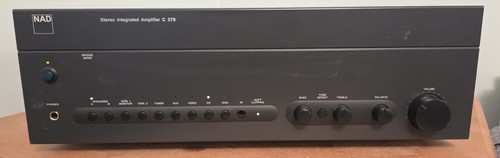 NAD C370 Integrated HiFi Amplifier with Remote Control, Manual and ...