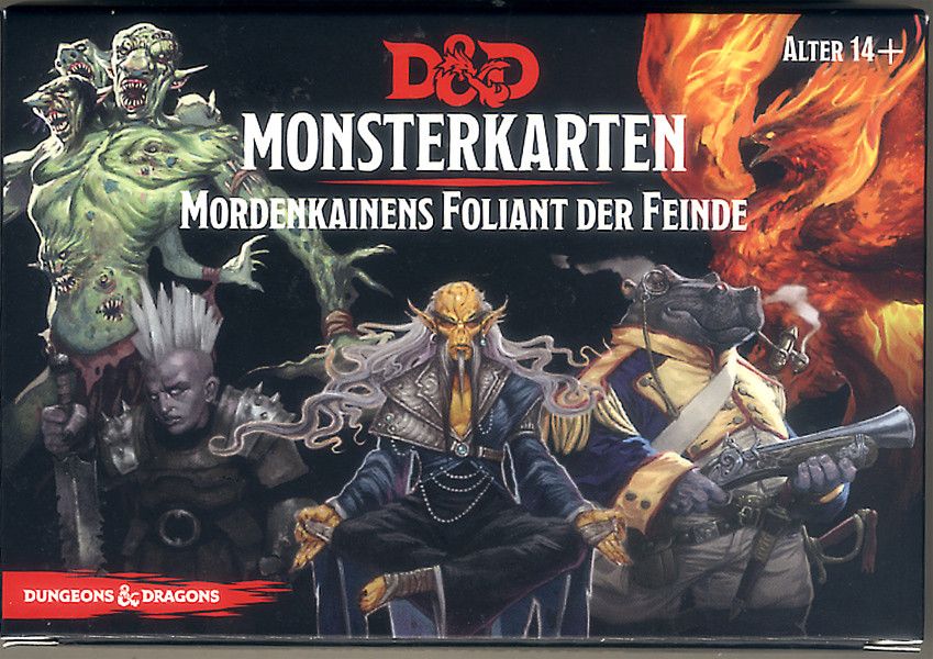 D&D Monsterkarten - Mordenkainens Foliant der Feinde, Gale Force 9 ...