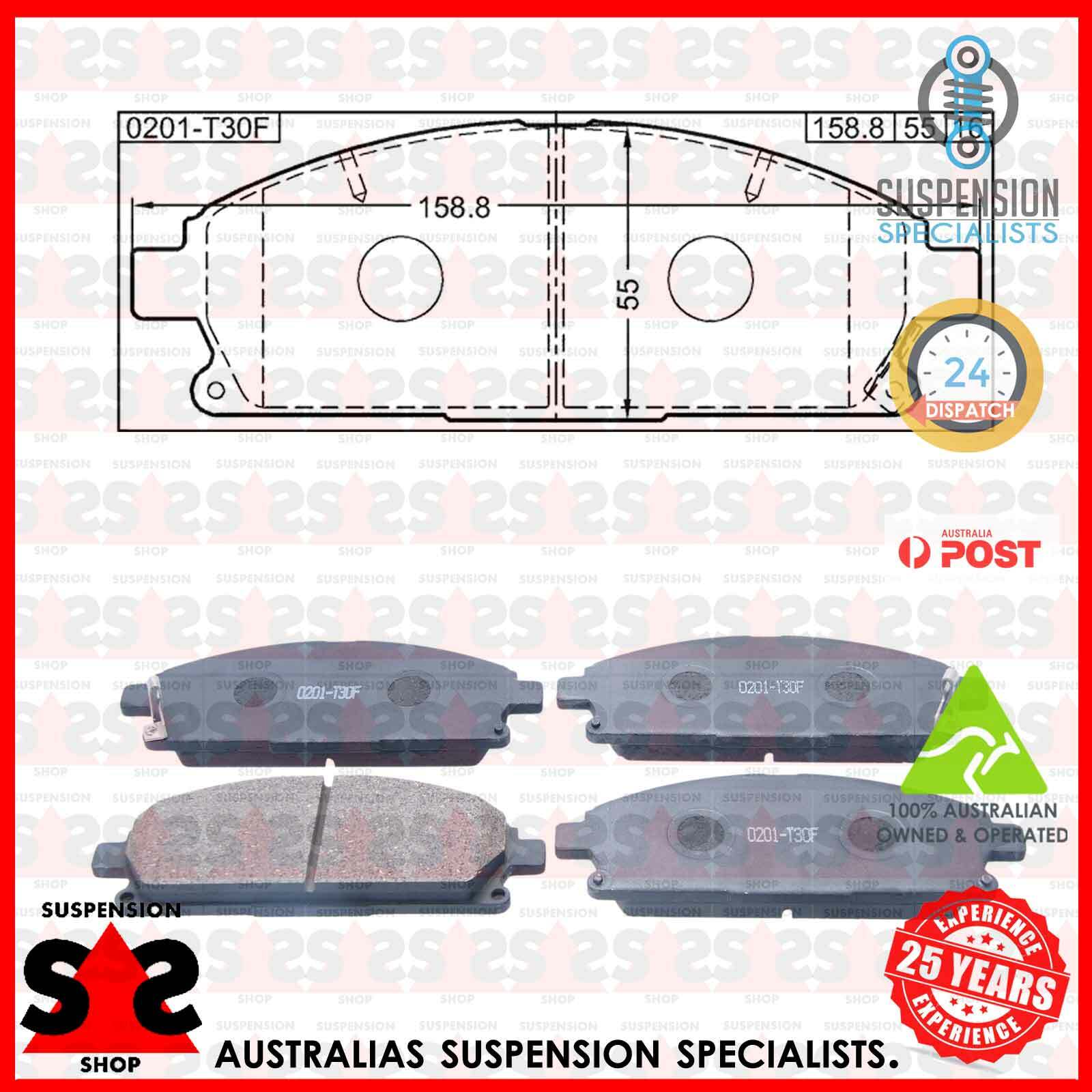 Front Axle Brake Pad Set, Disc Brake Suit NISSAN Elgrand (E50) 3.3 4x4 ...