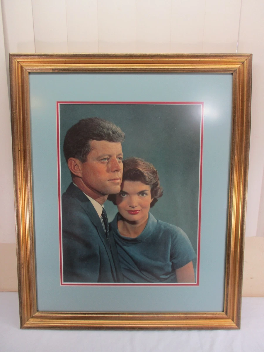 John And Jacqueline Kennedy Portrait
