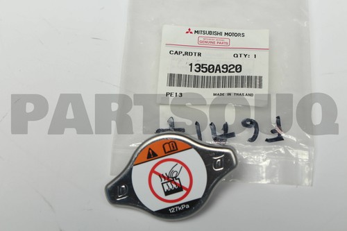 1350A920 Genuine Mitsubishi CAP,RADIATOR | eBay