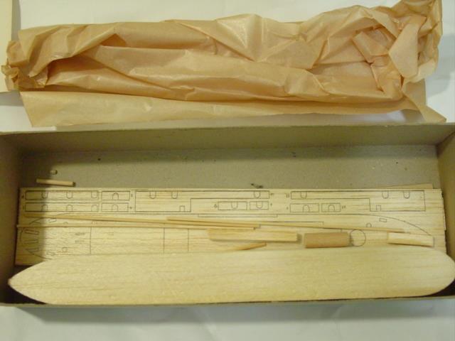 Vinatge SEACRAFT SHIPYARDS Balsa Wood Ship Model Kit : WW2 USDESTROYER ...