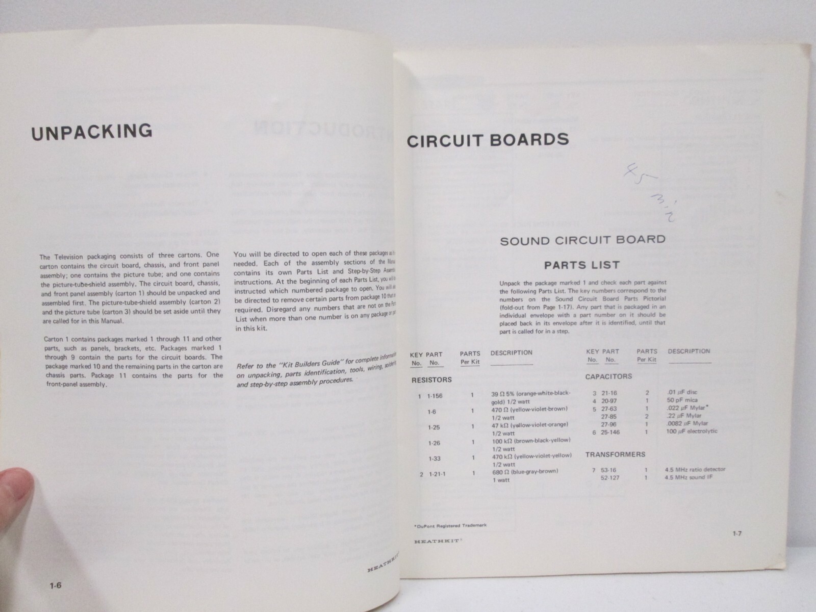 Heathkit Solid State Color TV Manual Book 1 Introduction and Circuit ...
