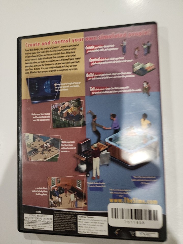 The Sims The People Simulator 2000 Big Box PC Game Maxis Complete | eBay