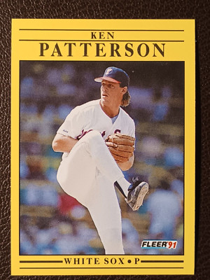 KEN PATTERSON CHICAGO WHITE SOX 1991 FLEER BASEBALL CARD #132 | eBay