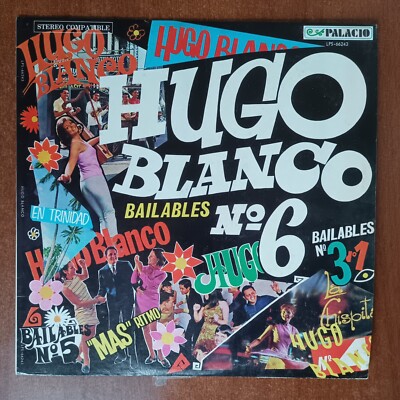 Hugo Blanco Y Su Conjunto – Bailables No. 6 [1969] Vinyl LP Latin Blues ...