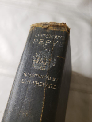 1926 Everybody's Pepys E.H. Shepard Diary Samuel Pepys First Edition ...