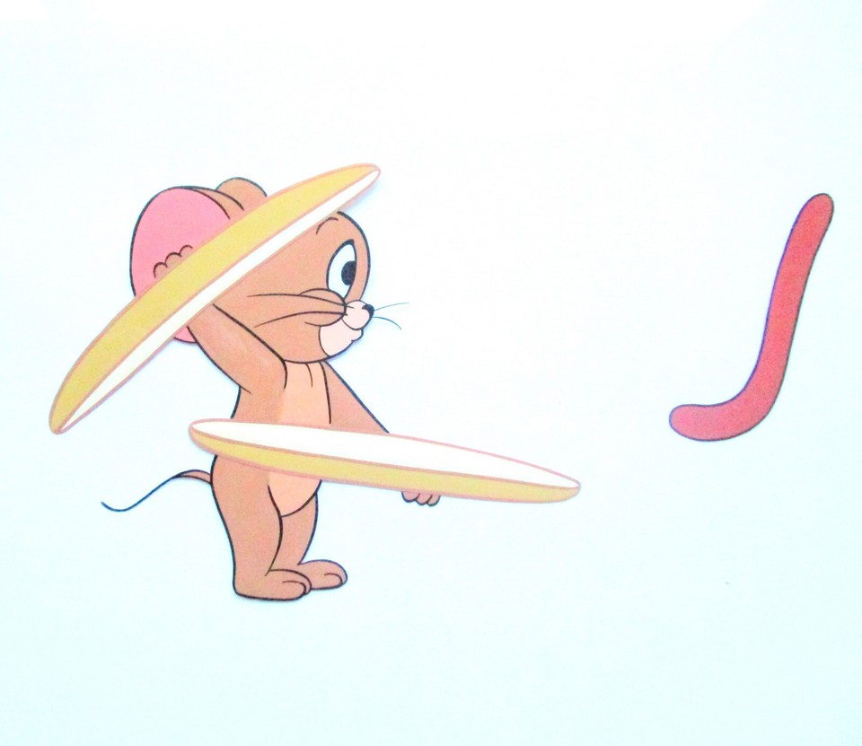 TOM AND JERRY Chuck Jones 1960's MGM mouse ORIGINAL PRODUCTION DRAWING ...