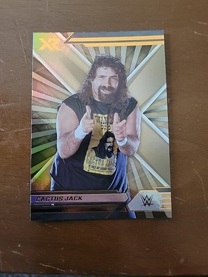2022 WWE PANINI CHRONICLES XR CACTUS JACK MICK FOLEY BRONZE VARIATION ...