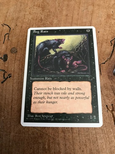 carte magic the gathering N623 bog rats | eBay