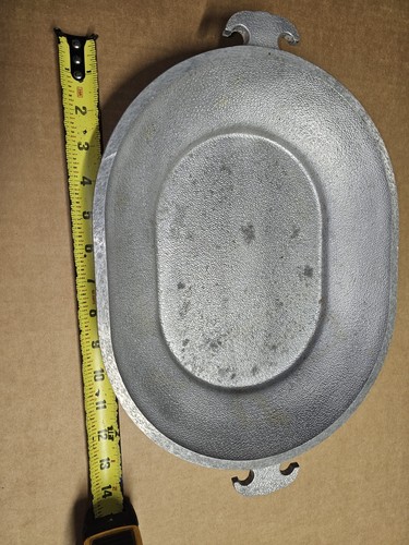 Vintage Guardian Service Ware Cast Aluminum 13" Oval Cookware Serving ...