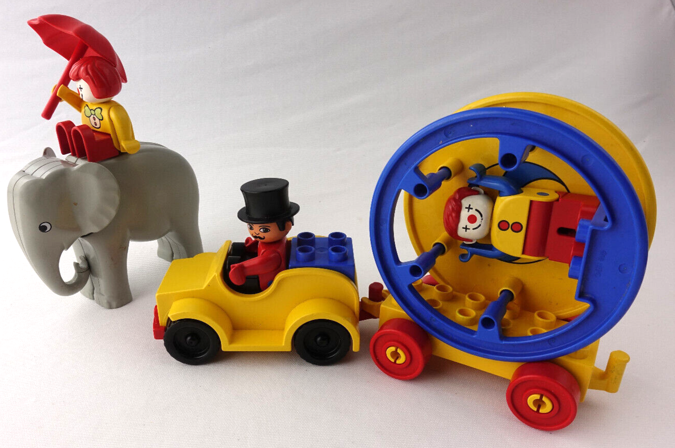 LEGO DUPLO: Circus Artists and Elephant (2651) for sale online | eBay