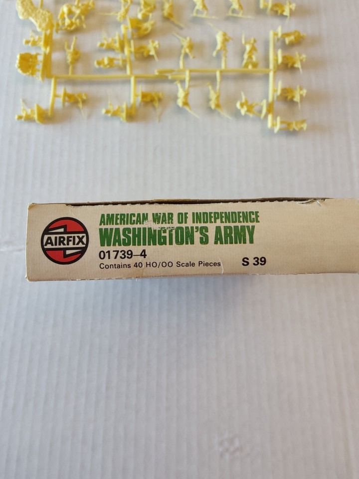 Airfix ho/00 Scale Model American War of Independence Washington's Army ...