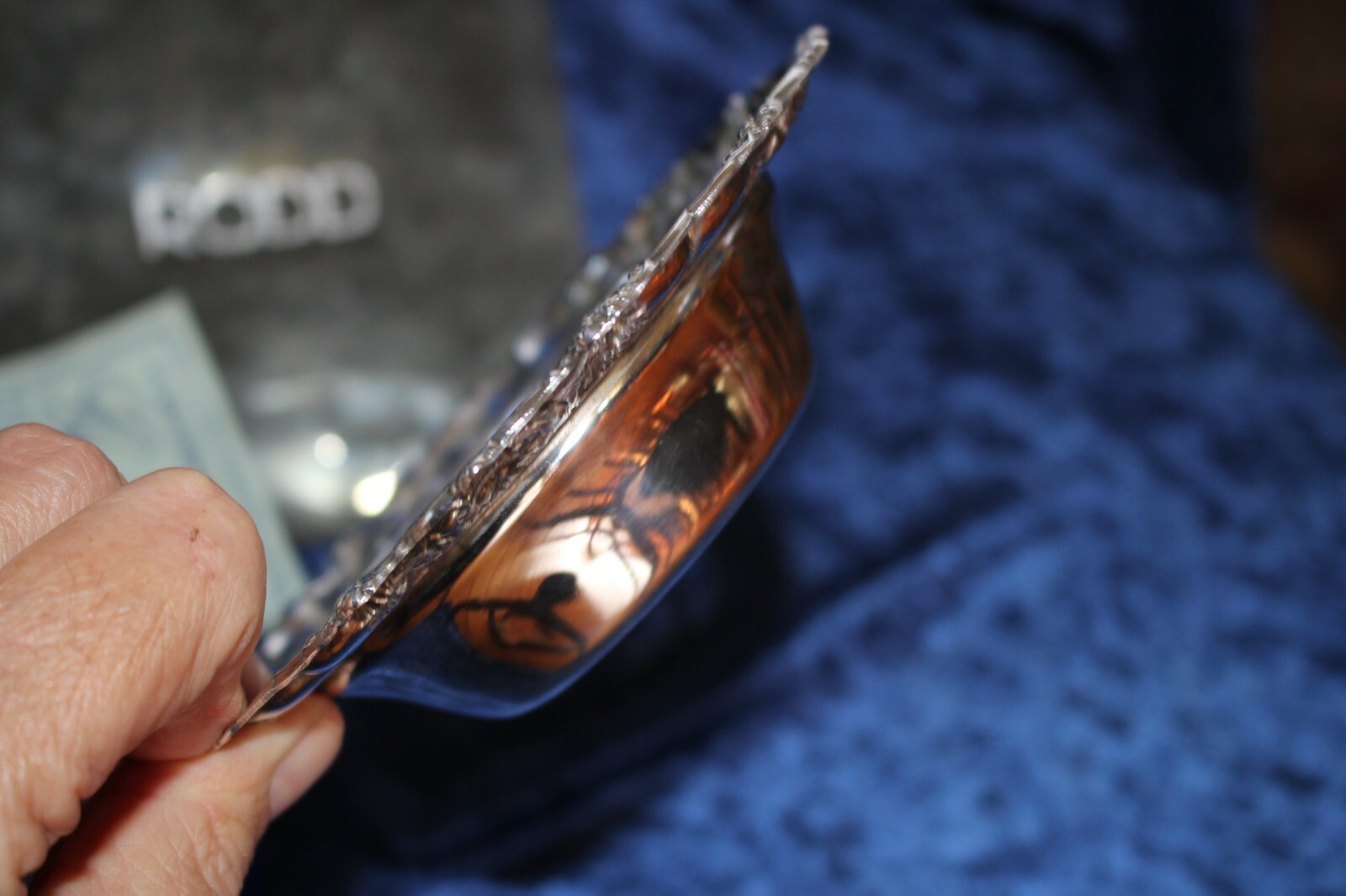 vintage RODD MYTTON Mayfair mint bowl bon bon dish SILVER PLATE Vic ...