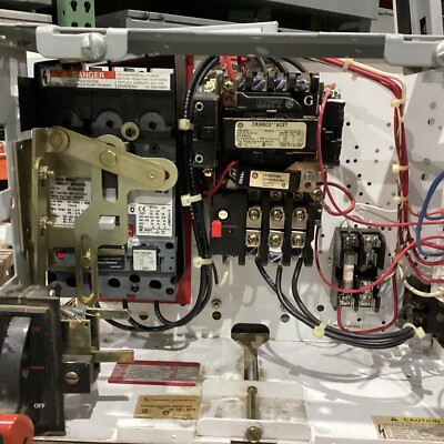 GE 8000 MCC 12” Starter Bucket Size 1 SELA 30 W/ 20 Amp Trip W/ Door | eBay