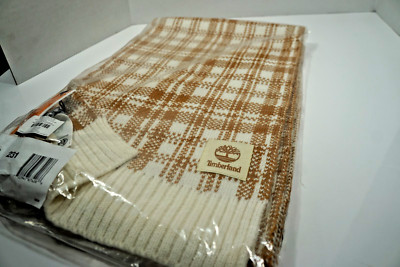 NWT Timberland Women's Brown Plaid Scarf - One Size FREE SHIPPING | eBay