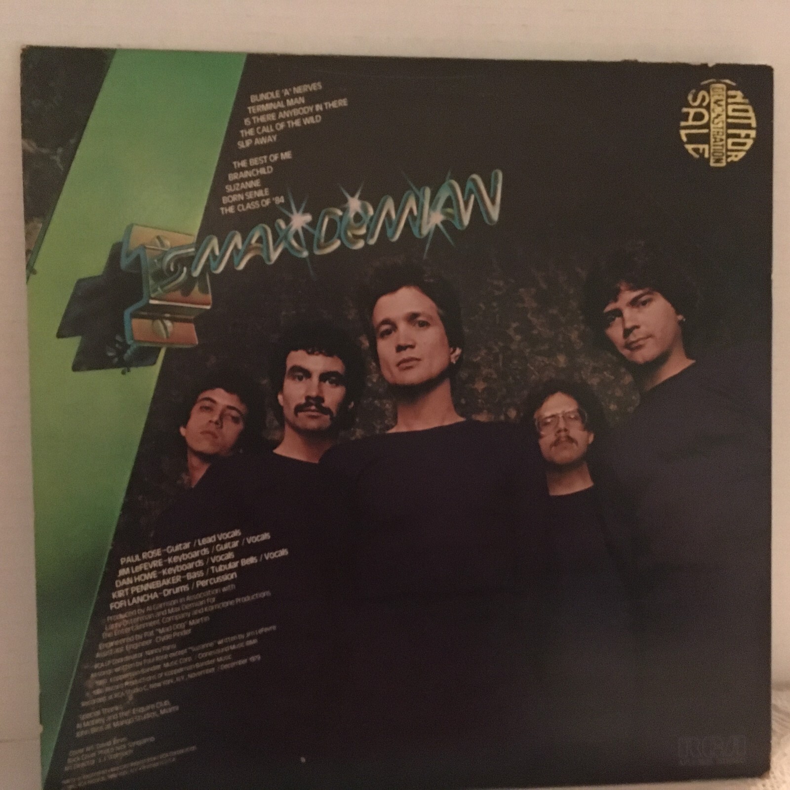 MAX DEMIAN LP THE CALL OF THE WILD ( DEMO ) | eBay