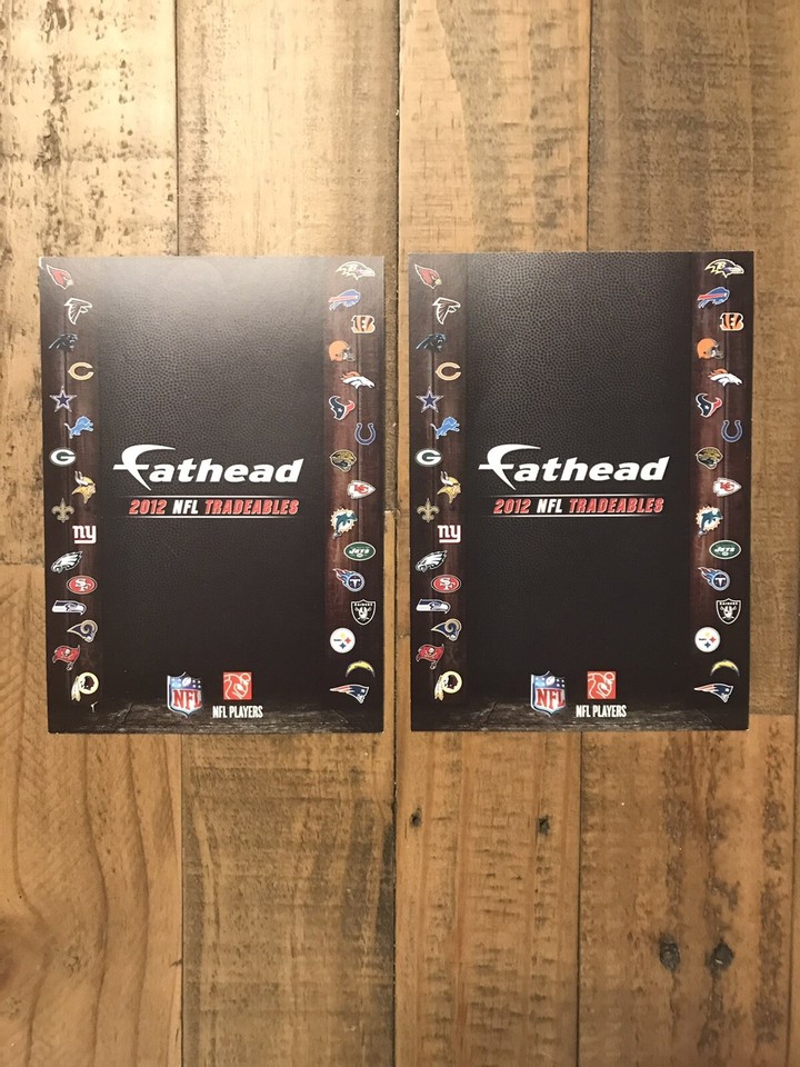 Andrew Luck Rookie & Reggie Wayne 2012 Fathead NFL Tradable Colts ...