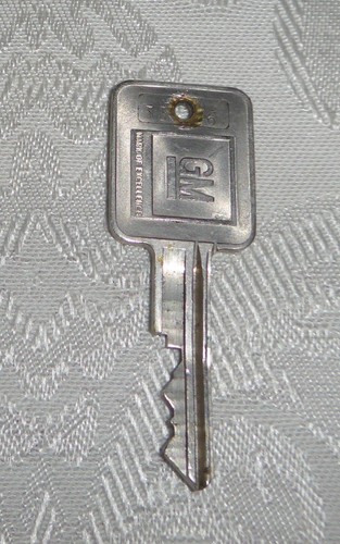 Vintage GM Car Key | eBay