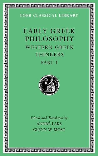 André Laks Early Greek Philosophy, Volume IV (Relié) Loeb Classical ...