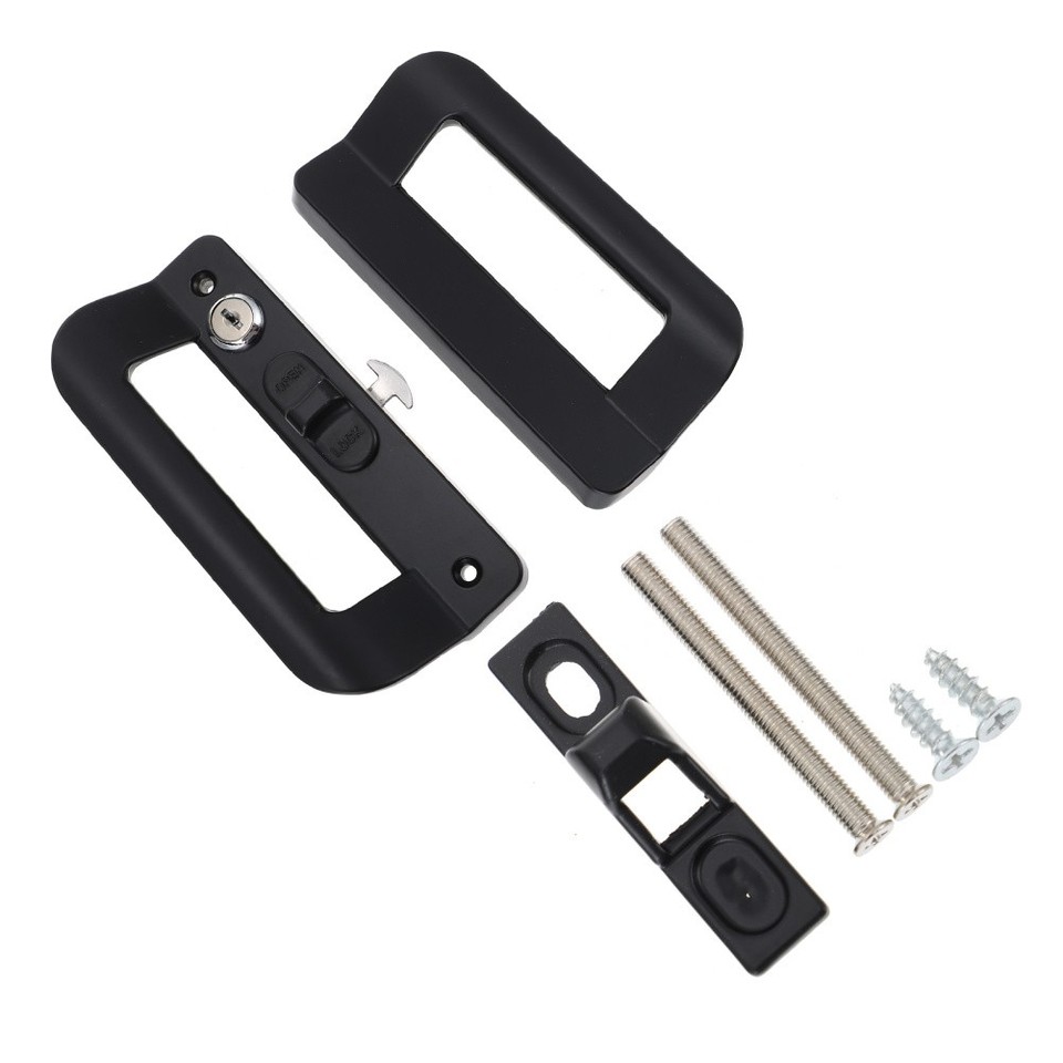 Barn Door Hardware Kit Patio Handles Replacement Locks for Sliding ...