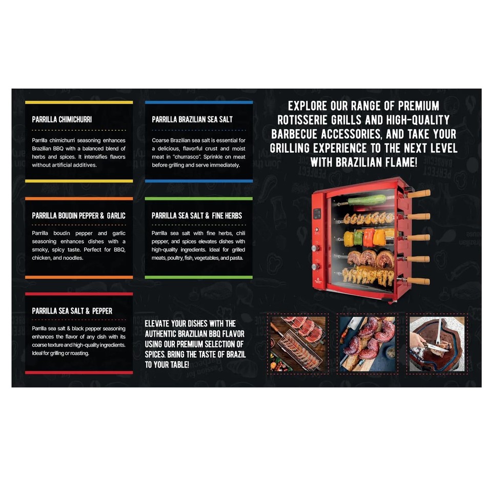 Parrilla Seasoning - Set - Sea Salt - Sea Salt & Pepper - Sea Salt ...