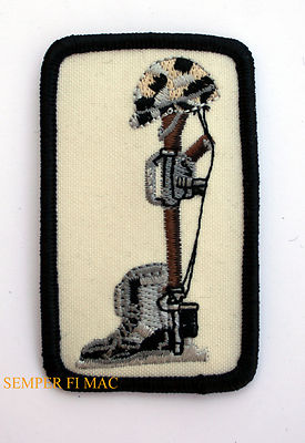 MEMORIAL HELMET M16 BOOTS EMBROIDERED PATCH COMBAT PATRIOTIC USA GIFT ...