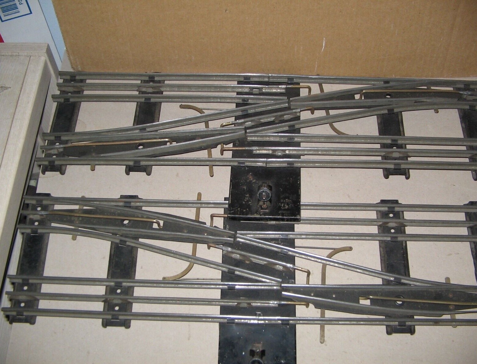 Track crossovers o gauge right and left hornsby made by mecanno | eBay