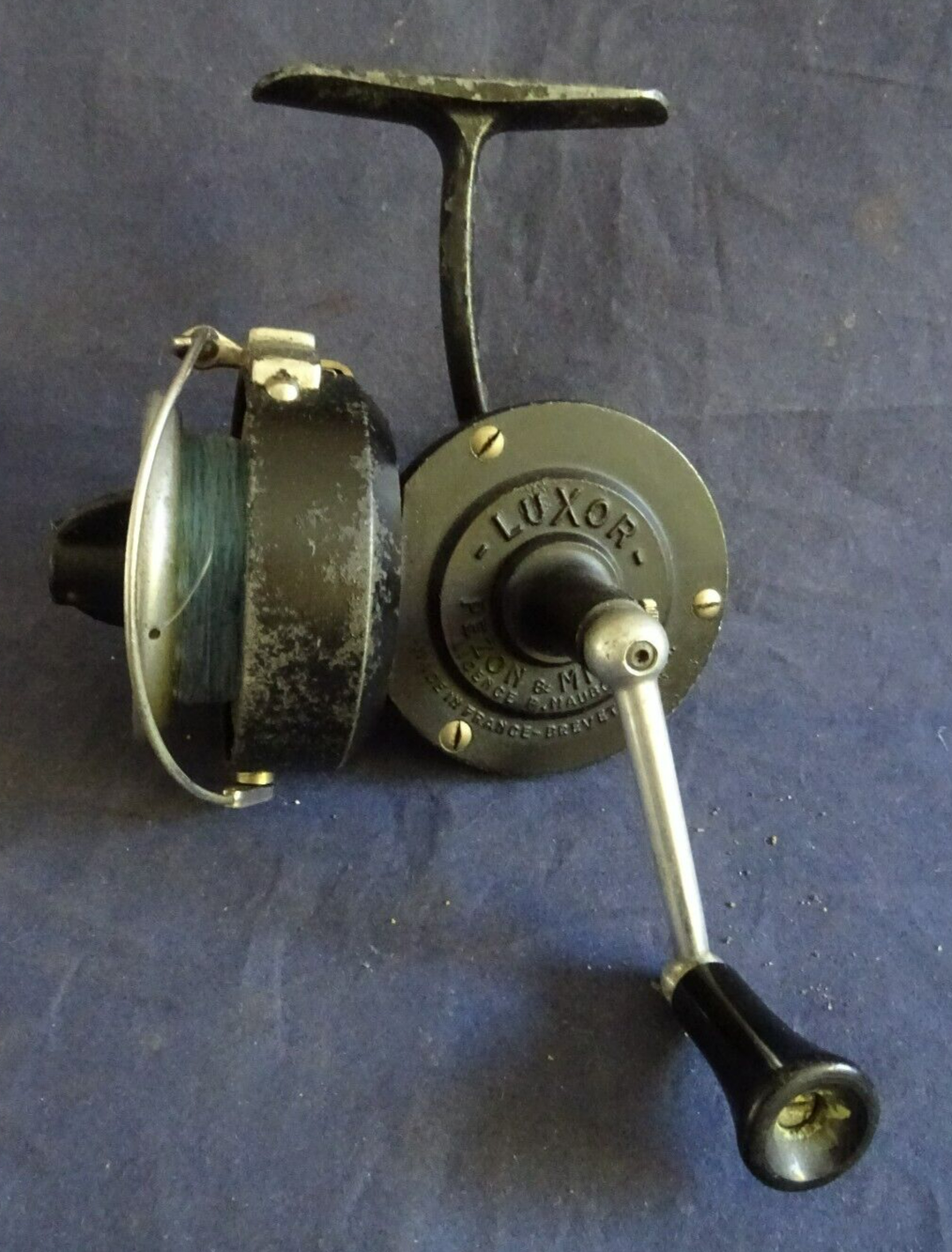 A VINTAGE PEZON & MICHEL LUXOR TROUT SIZE SPINNING REEL | eBay UK