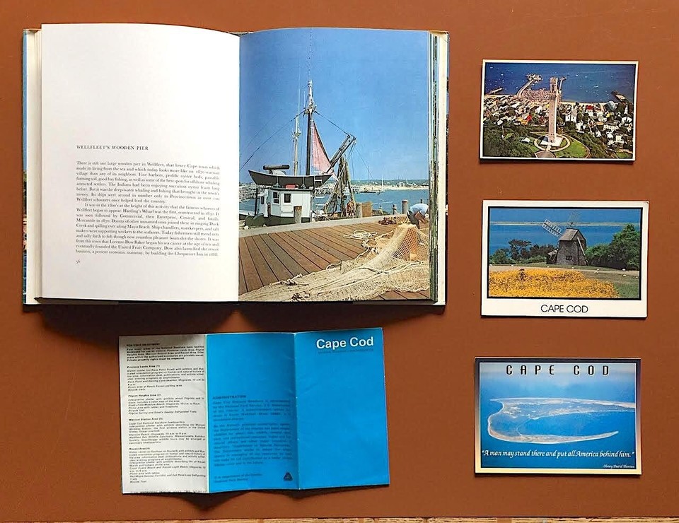 Cape Cod Pictorial Guidebook, Official Map & Guide, Postcards 1960’s ...